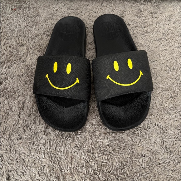 Shoes | Smiley Face Slidessize 9 | Poshmark
